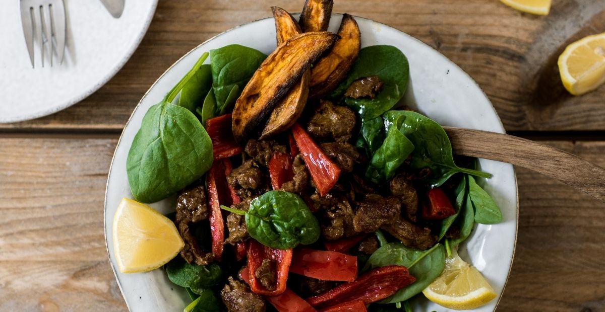Gyros salade - Smaakt