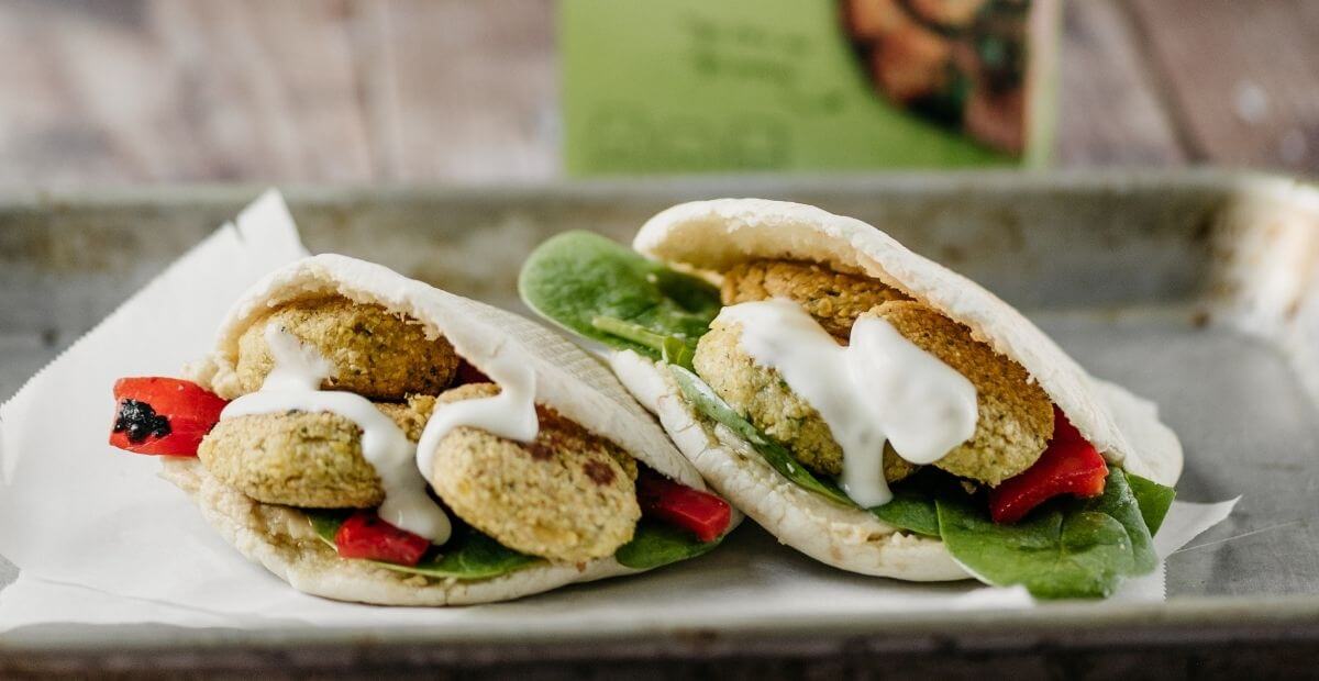 Pita falafel - Smaakt